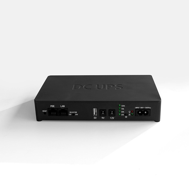 DC Poe UPS 12V 2A Mini UPS With Networking 14000mah 20000mah WIFI Router