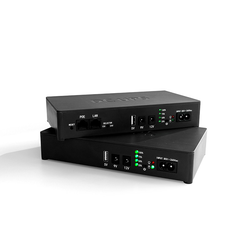 Mini Poe Ups 5V 12V 19V Smart Mini UPS For Wifi Router Camera