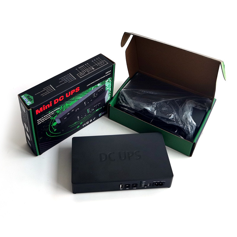 12 Volt Mini Ups For Wifi Router 8000-10400mah Output Voltage 5V 9V 12V