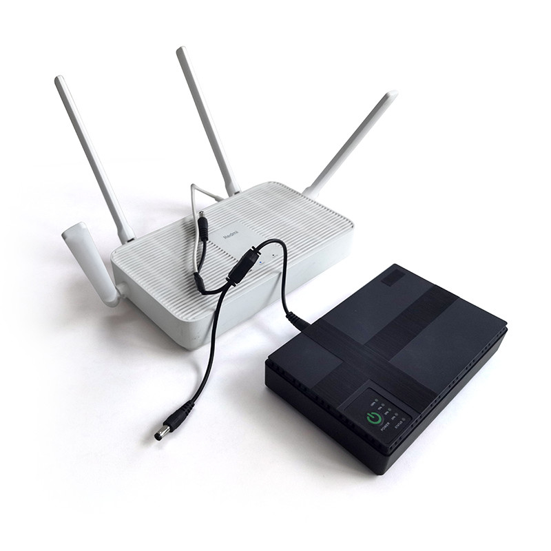 220v 110v Input Smart Mini Ups Battery Backup 10000mah With Poe Port ...