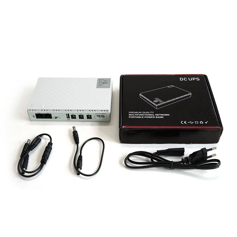 18W Mini Poe Ups Mini DC Ups Power Supply For Modem IP CCTV Camera