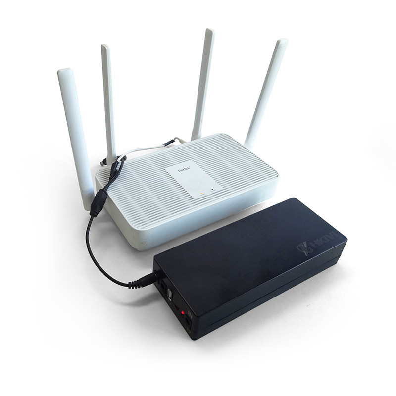 Long-Lasting DC UPS Internet With Adapter DC 12V 2A Mini Ups For Router
