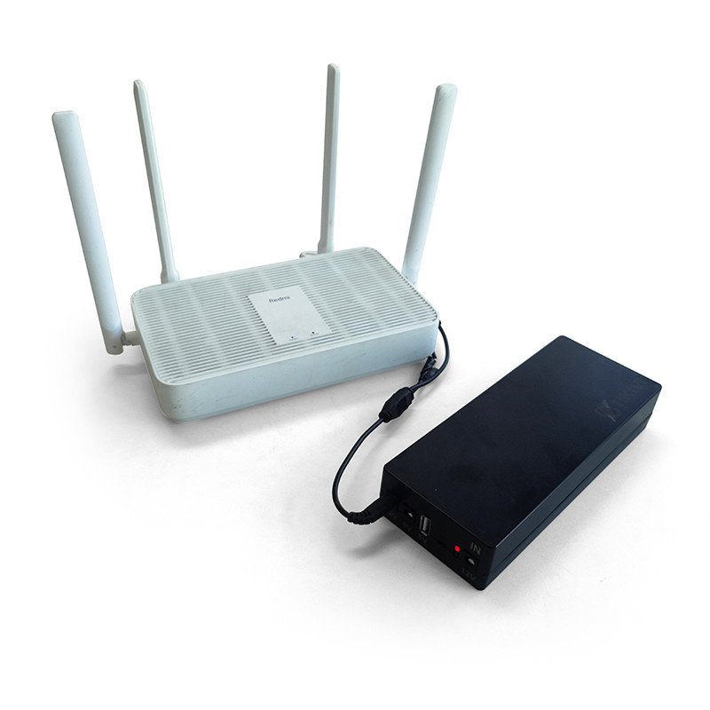 5200mAh Mini UPS for WIFI Router 10%-90%RH Humidity and High Capacity ...
